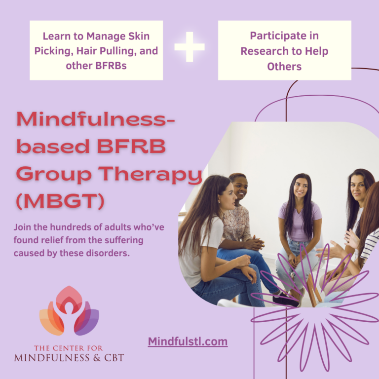Mindfulness-based BFRB Group Therapy (MBGT) - Center For Mindfulness & CBT